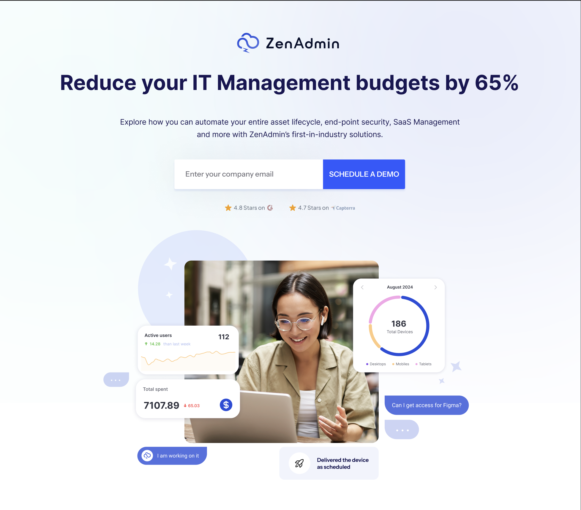 Reduce your IT Management budgets by 65%