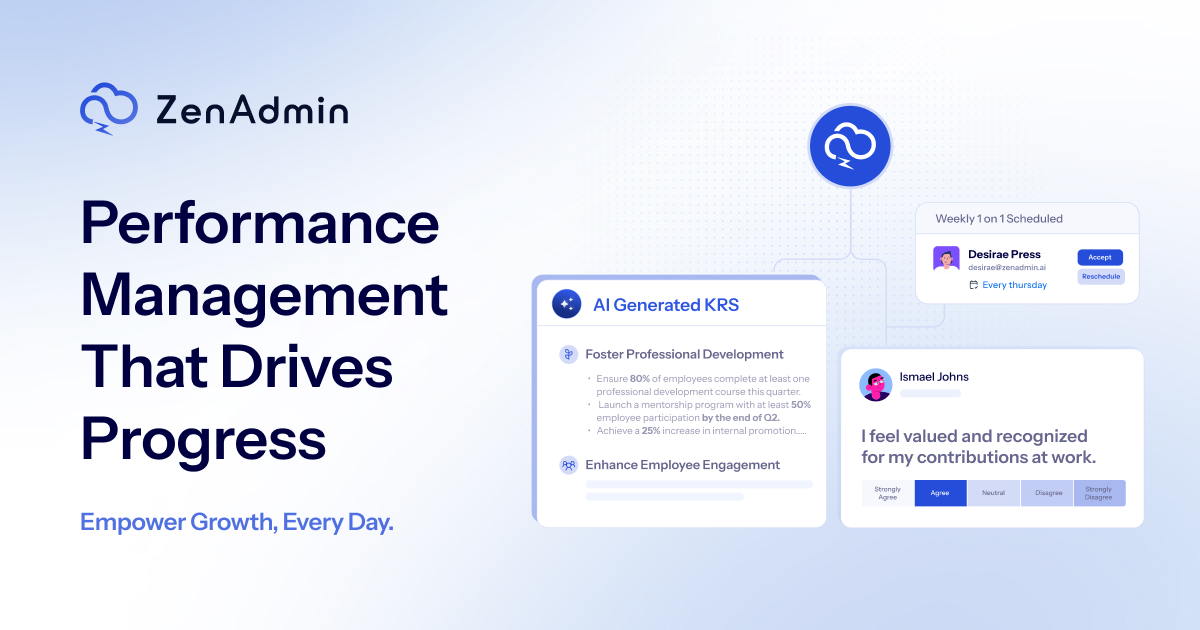 ZenAdmin | All-in-one Performance Management Solution